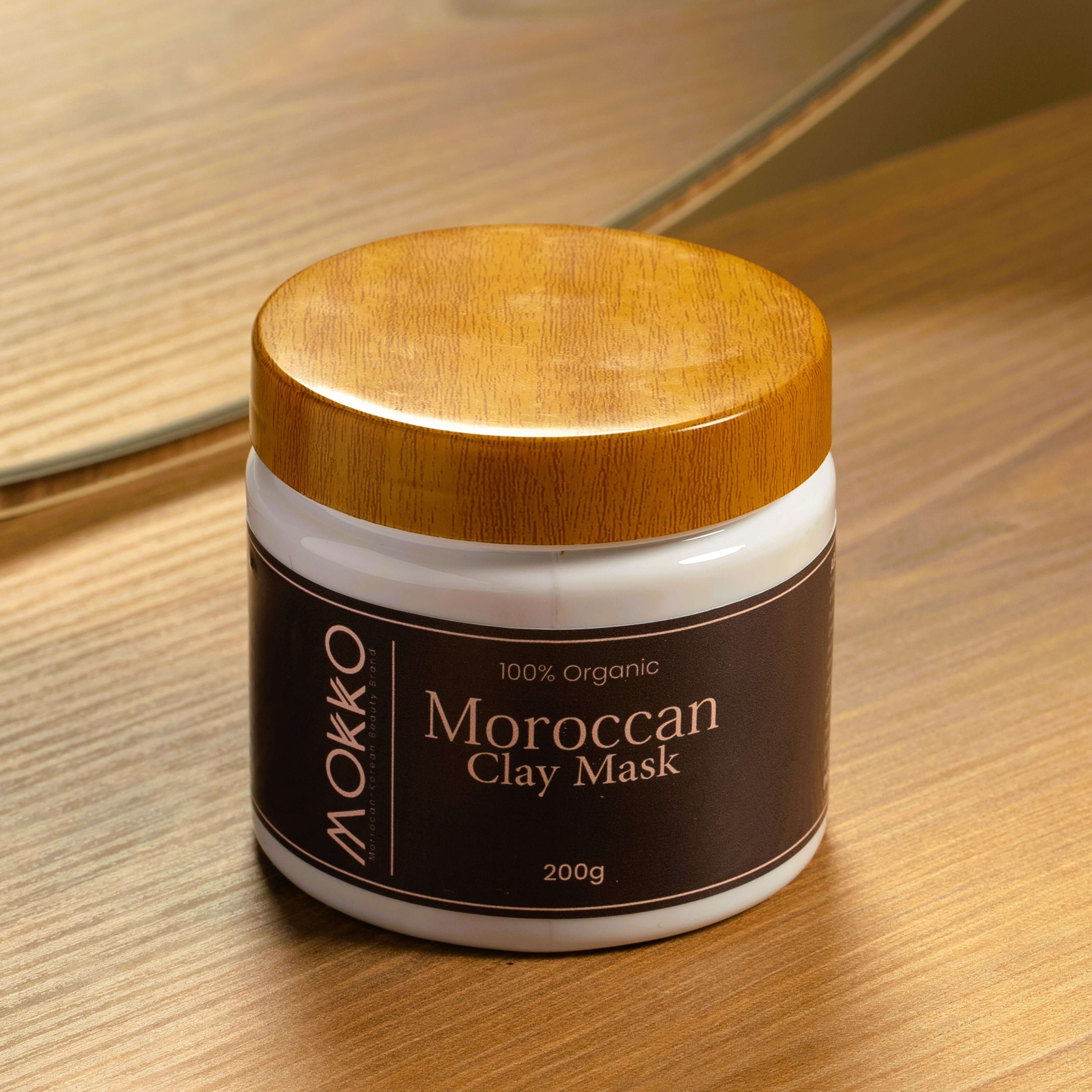 Moroccan Clay Mask Benefits & Uses | Detox & Glowing Skin – Mokko Beauty